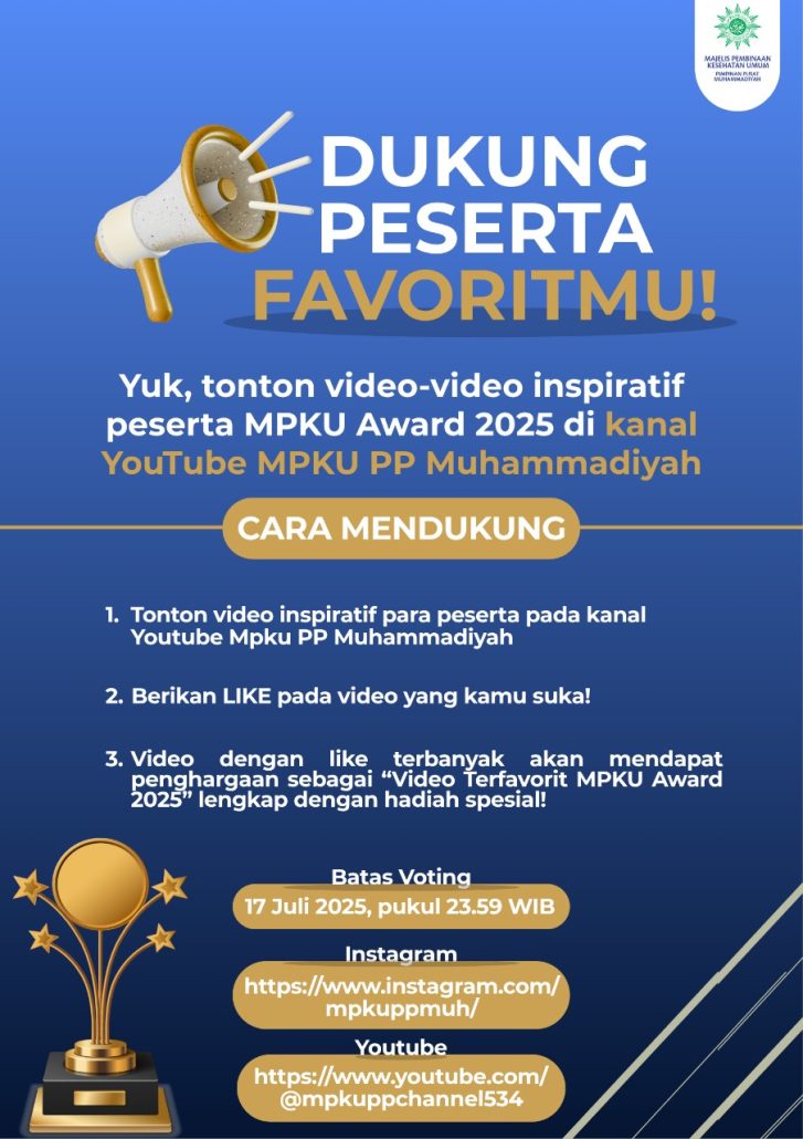 Video Favorit MPKU Award 2025 - Majelis Pembinaan Kesehatan Umum